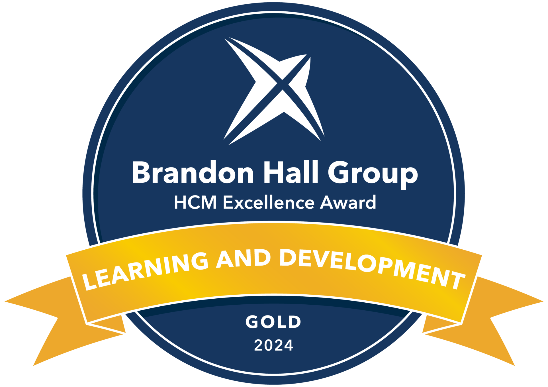 Brandon Hall Group HCM Excellence Award 2024 Gold - Intrepid by VitalSource