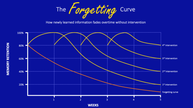 Curve of Forgetting: Combat Memory Loss with Cohort Learning