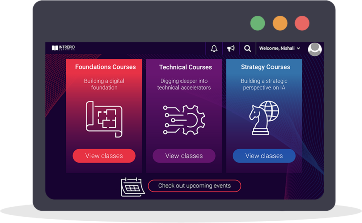 Upskilling Platform - Intrepid by VitalSource
